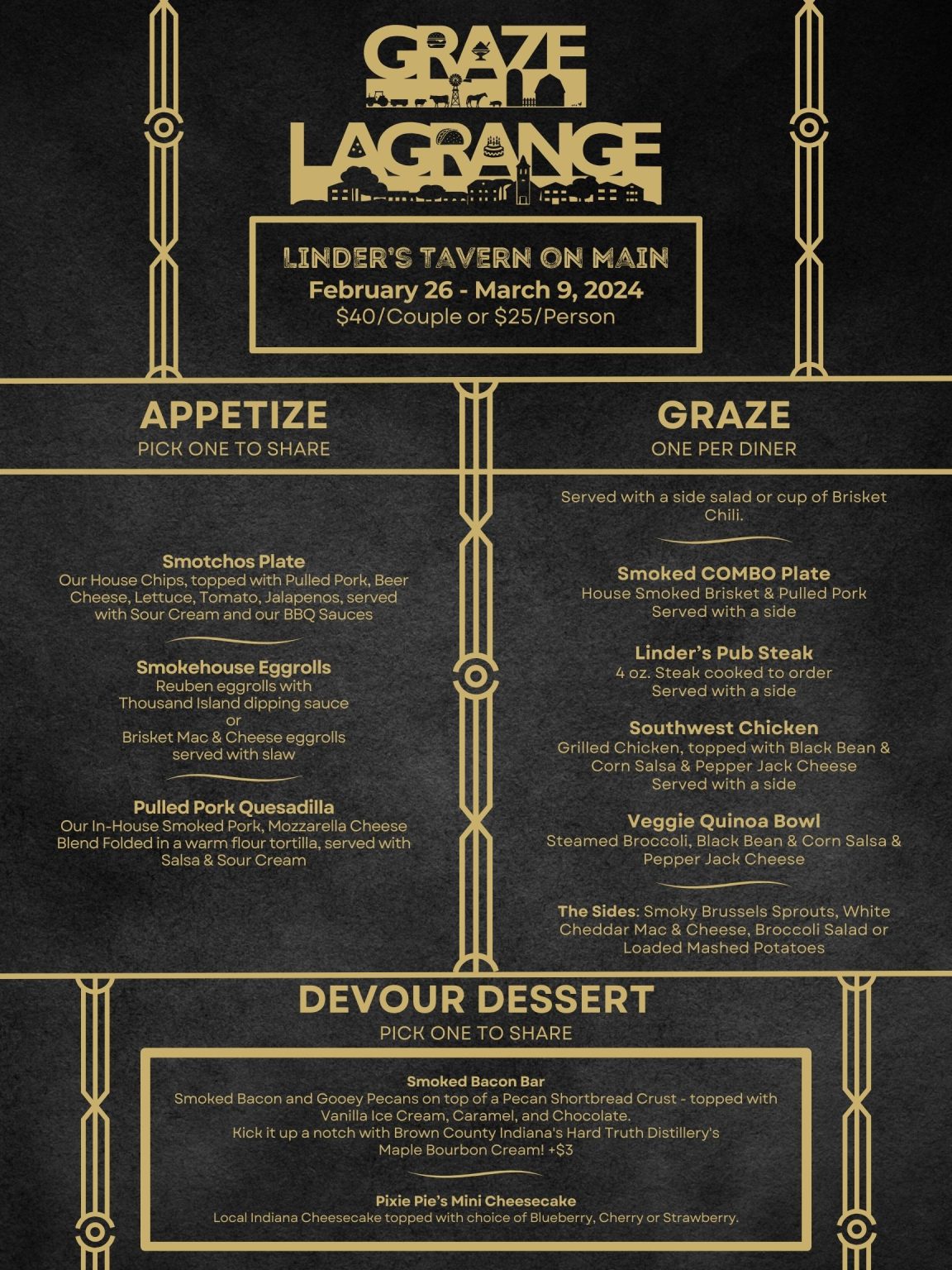 Graze LaGrange – Linders Tavern