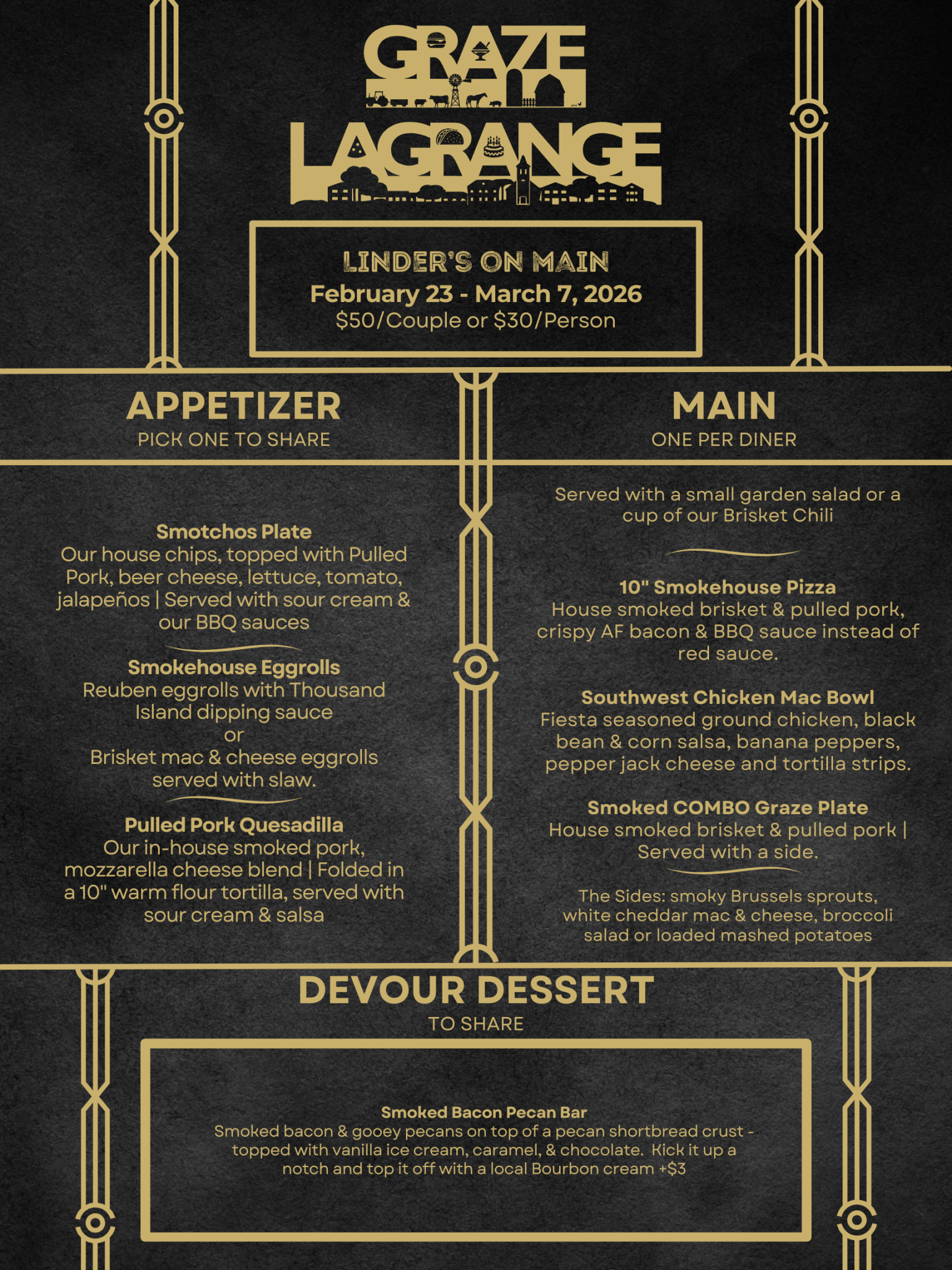 Graze LaGrange – Linders Tavern